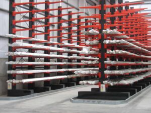 Guided Aisle Cantilever Racking | Cantilever Racks