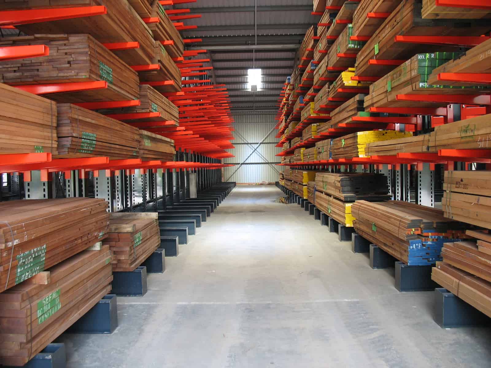 Cantilever Racking For Timber Storage | Heavy Duty - Stakapal