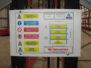 When did you last check your Racking Load Labels? - Stakapal